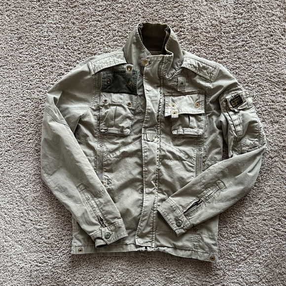 G-Star | Jackets & Coats | Gstar Mens Field Jacket In Light Gray | Poshmark